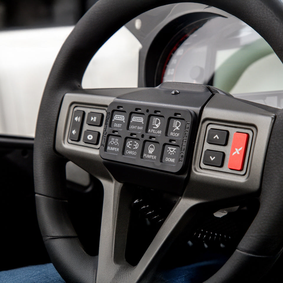 Polaris RZR Switch Pros 8 Steering Wheel Mount