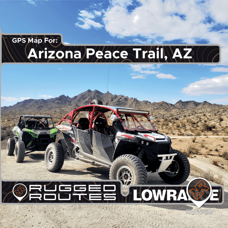 Arizona Peace Trail Lowrance Map