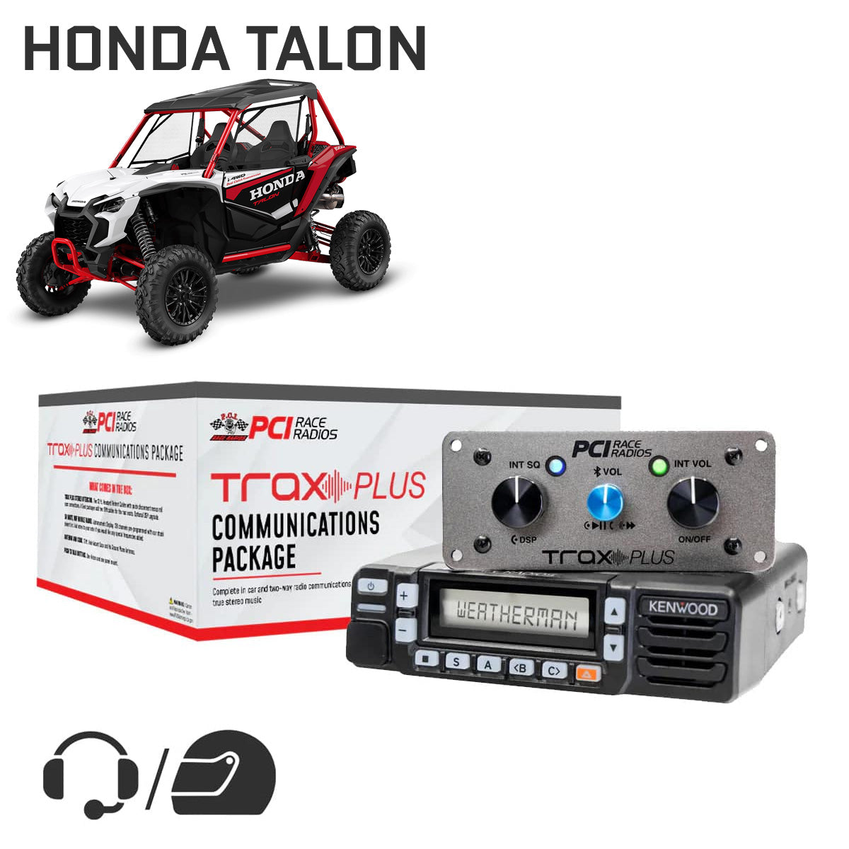 Honda Talon Trax UTV Communications Package
