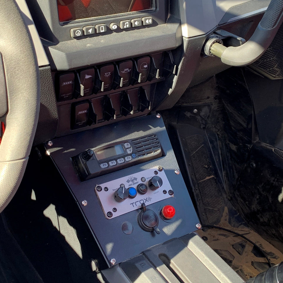 Rzr Pro Xp And Turbo R 2020 2024 Console Radio Intercom Bracket