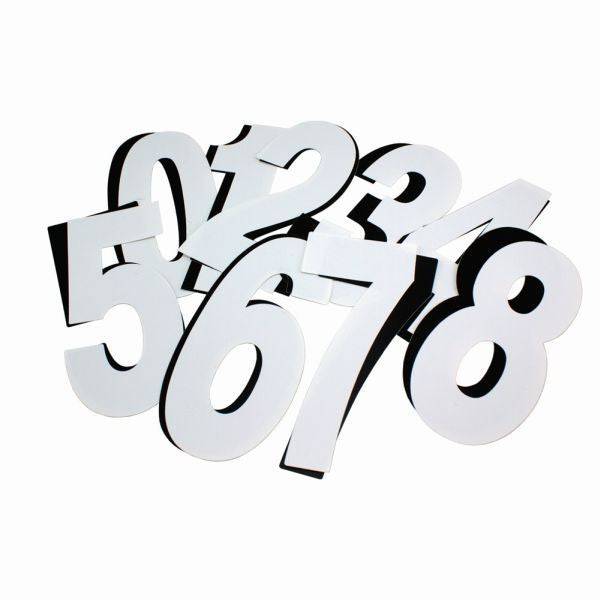 Number Decal 3 Pack 8"